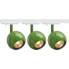 SLV 144015TK3 Light Eye 1 GU10 Spot 50W 3 Light Track Kit Fern Green ...